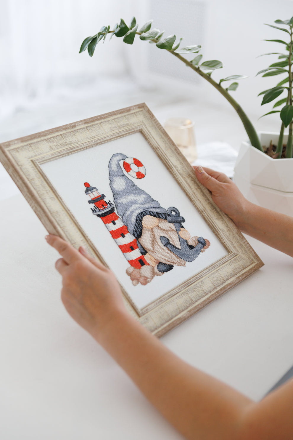 Lighthouse Gnome Cross Stitch Pattern PDF | Instant Download ...